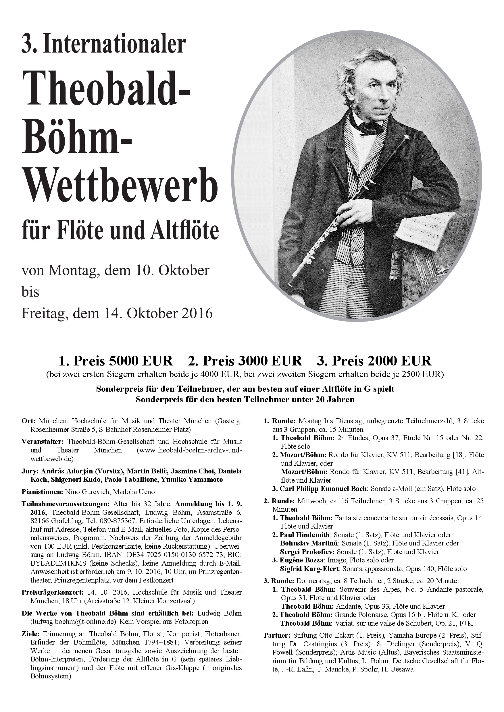 Veranstaltungen und Spendeninformationen